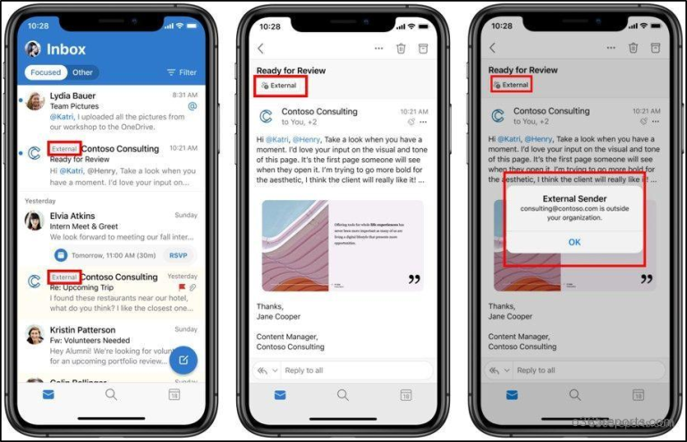 Enable External Email Warning Tag in Exchange Online