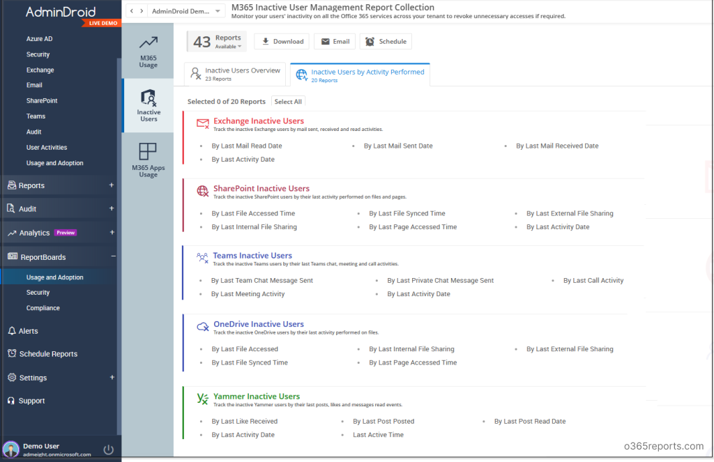 Export Microsoft 365 Inactive User Report using MS Graph PowerShell