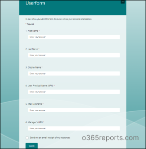 Simplified M365 User Onboarding via Power Automate - Office 365 Reports