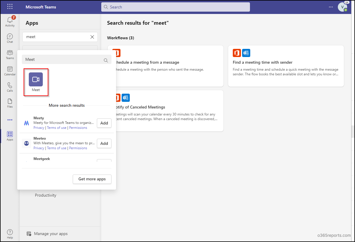 New Microsoft Teams Includes Meet App: Streamlined Meeting Experience