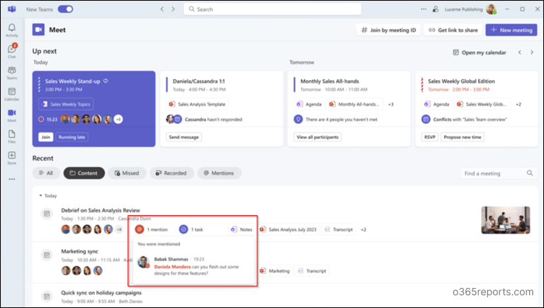 New Microsoft Teams Includes Meet App: Streamlined Meeting Experience