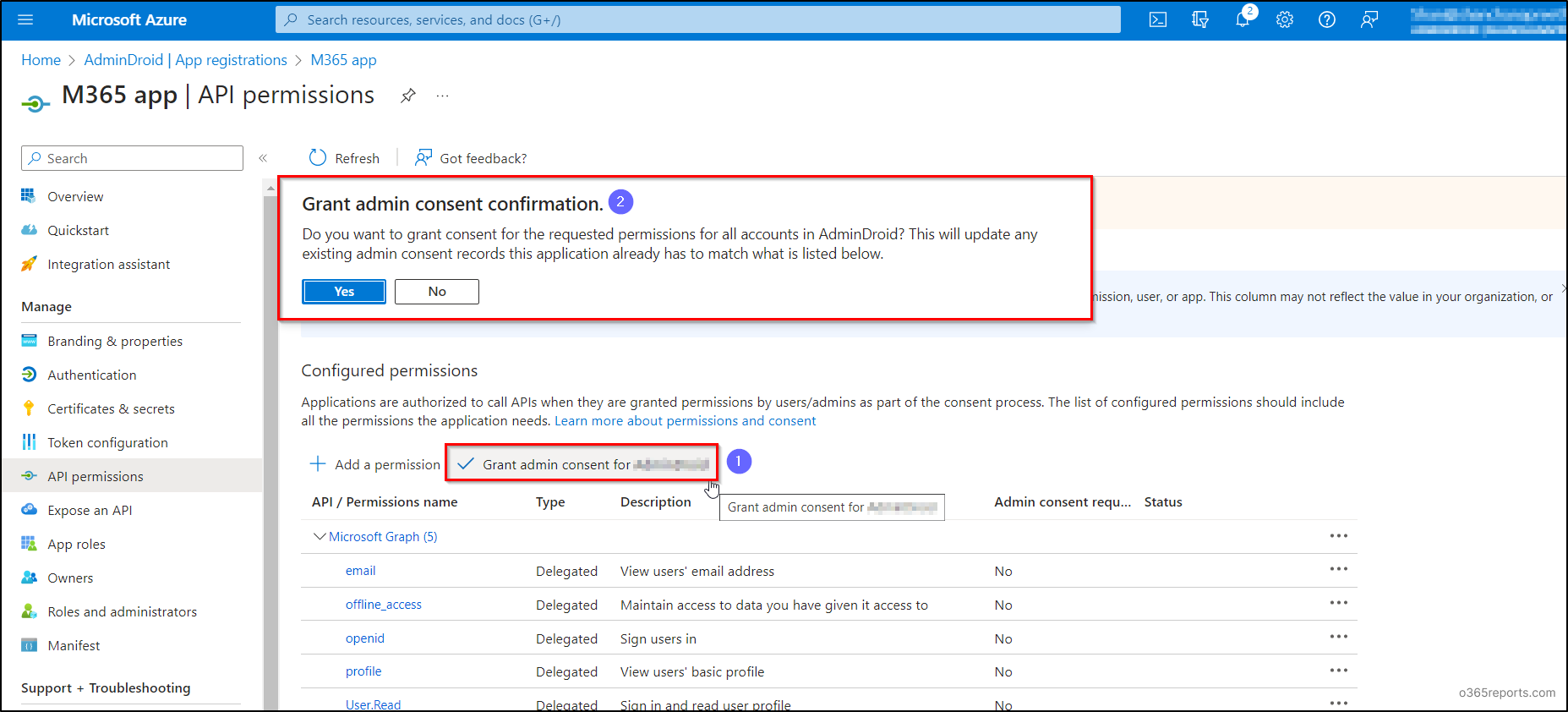 How to Register Azure AD Application from Azure Portal?
