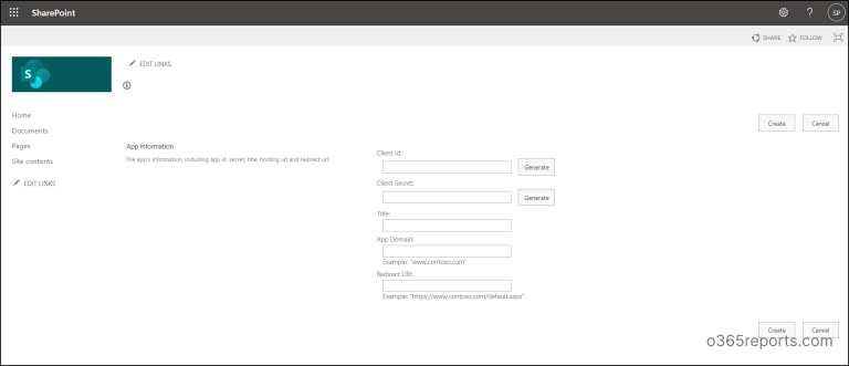 How to Register an App in SharePoint Online?