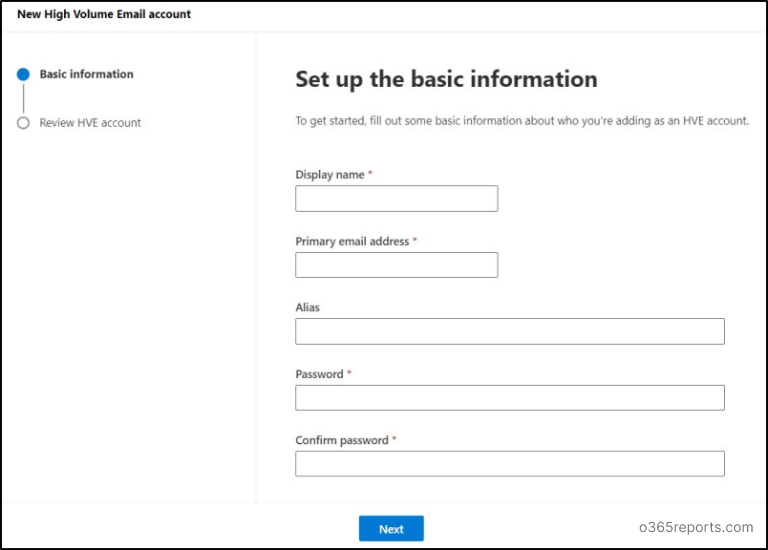 High Volume Email in Exchange Online