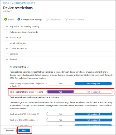 Block Screen Capture on Android and iOS Devices with Intune