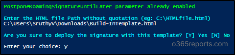 Set Up an Email Signature in Outlook Using PowerShell