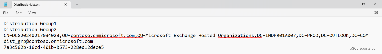 How to Export Distribution Groups Report in Microsoft 365