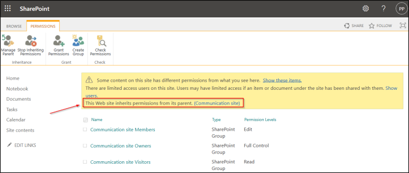 Understand Permission Inheritance in SharePoint Online