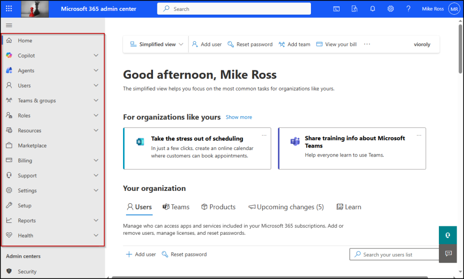 What is Microsoft 365 Admin Center