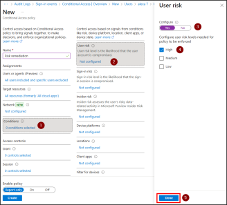 Enable Remediation for Risky Users in Microsoft 365