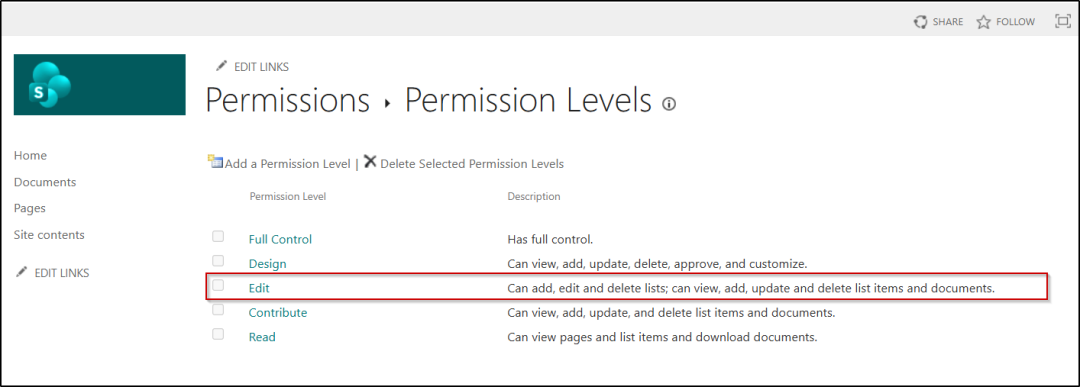 Block File Downloads Using Custom Permission Levels in SharePoint
